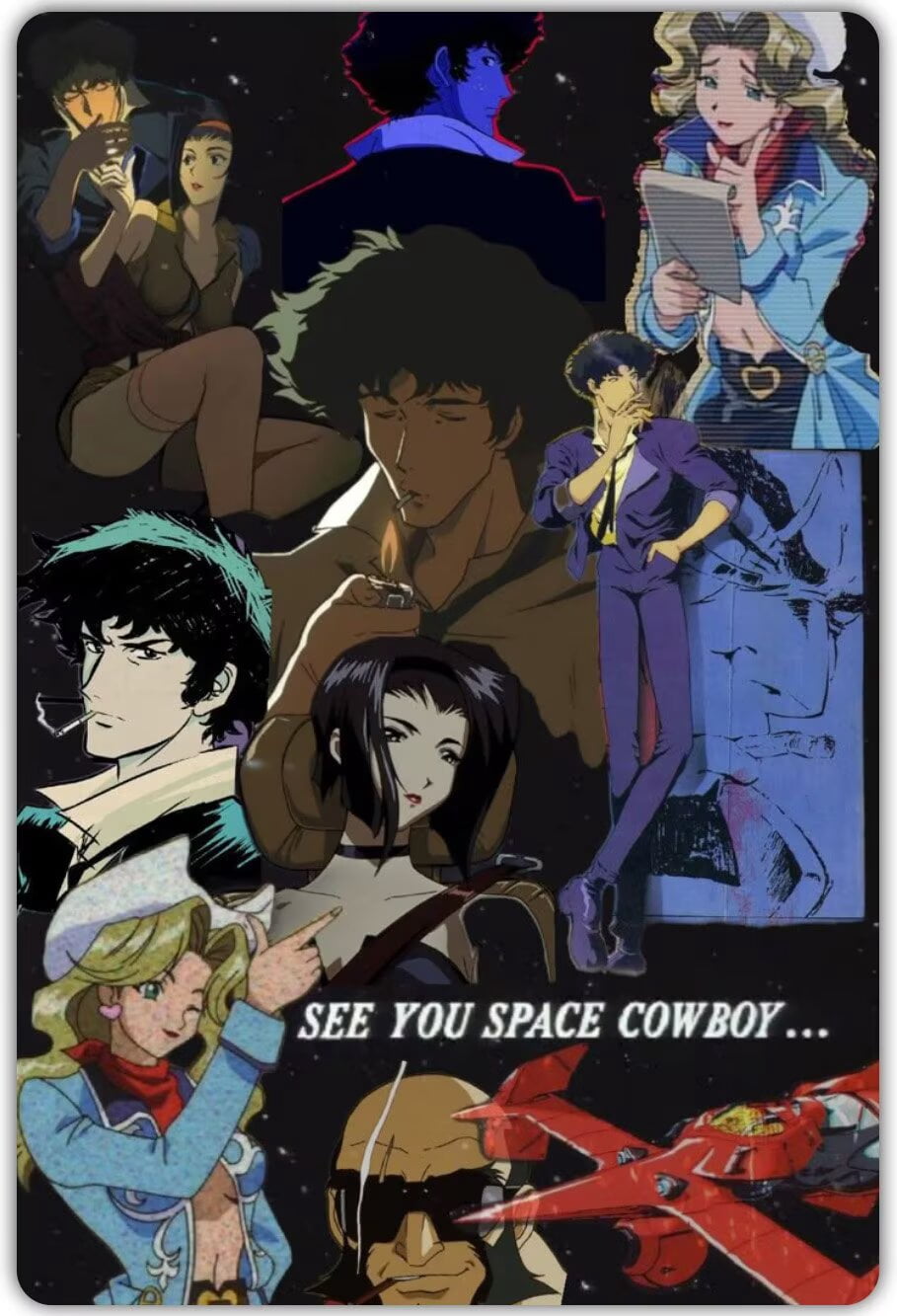 Cowboy Bebop Diamond Art Kits for Adults Beginners Animated TV Series ...