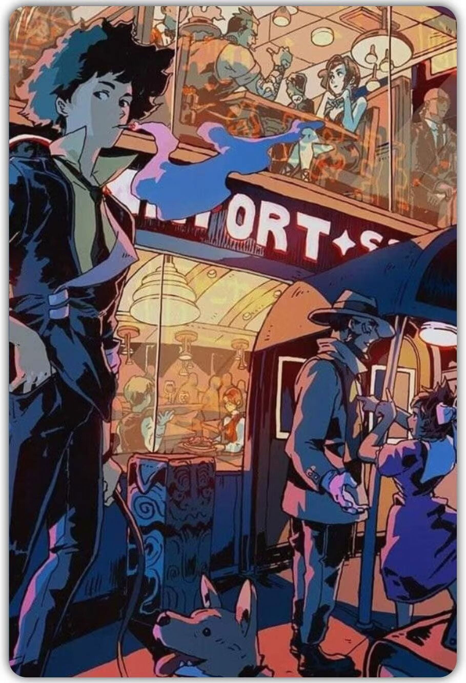 Cowboy Bebop Diamond Painting Kit (16X20 Inch) - Full Drill Cartoon ...