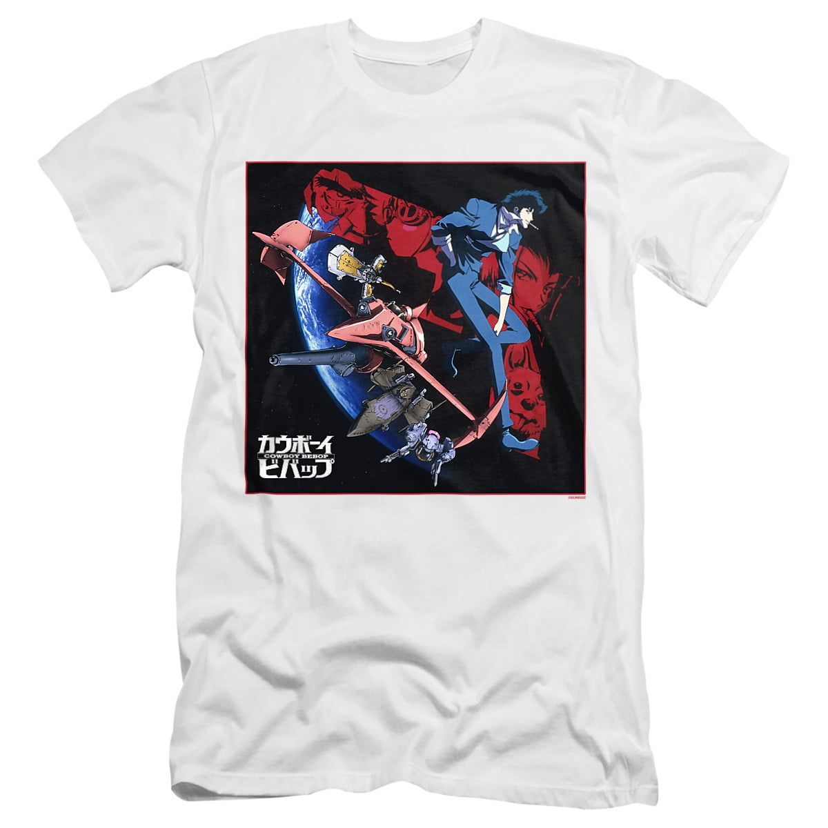 Cowboy Bebop Let's Jam with the Bebop Crew Unisex Adult Canvas Brand T ...