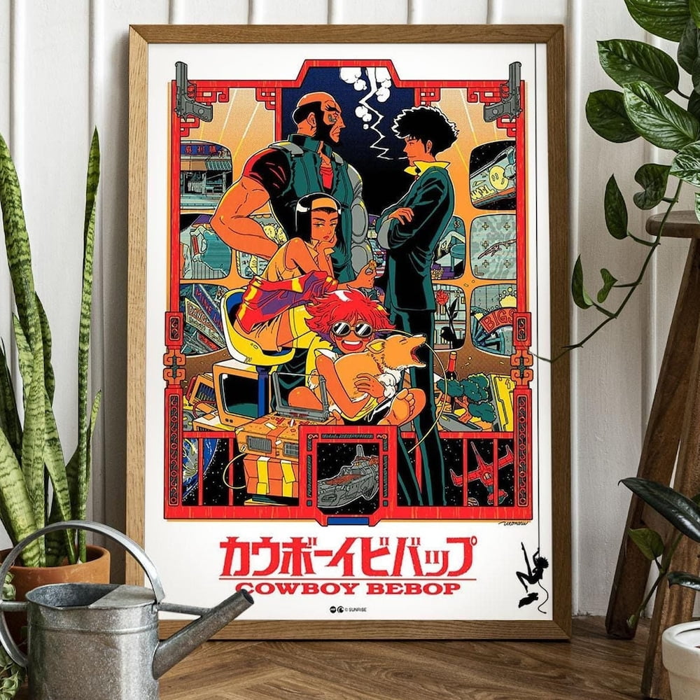 Cowboy Bebop Poster, Cowboy Bebop Print, Manga Gift, Anime Poster ...