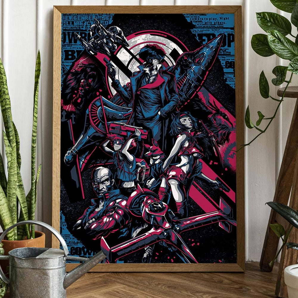 Cowboy Bebop Poster, Cowboy Bebop Print, Manga Gift, Anime Poster ...