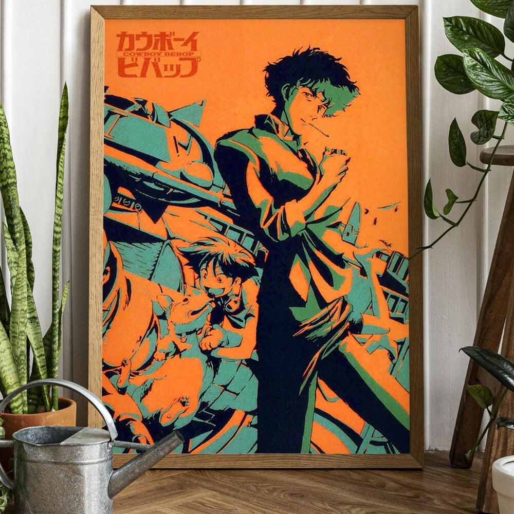 Cowboy Bebop Poster, Cowboy Bebop Print, Manga Gift, Anime Poster ...