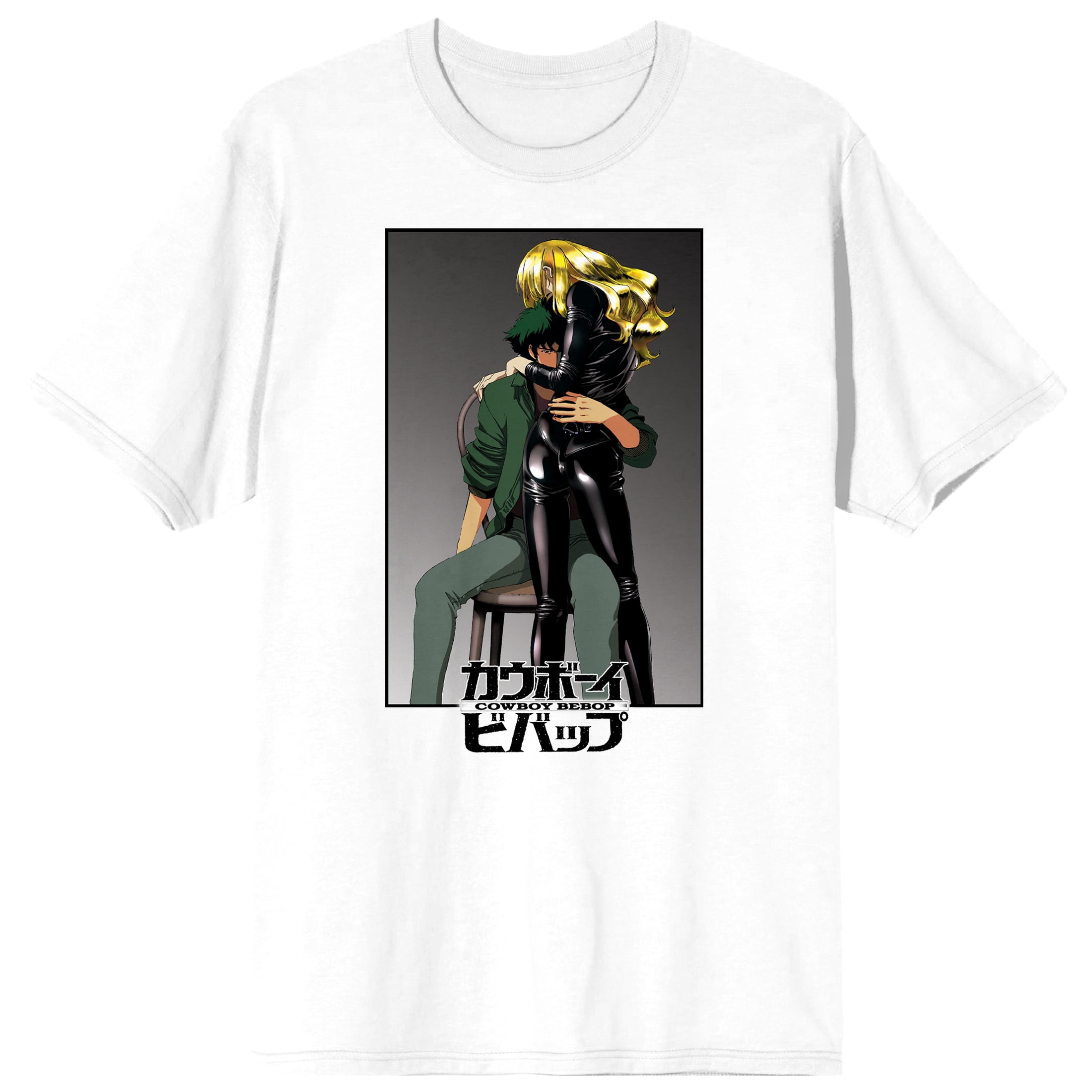 Cowboy Bebop Spike And Julia Men's White T-shirt - 6XL - Walmart.com