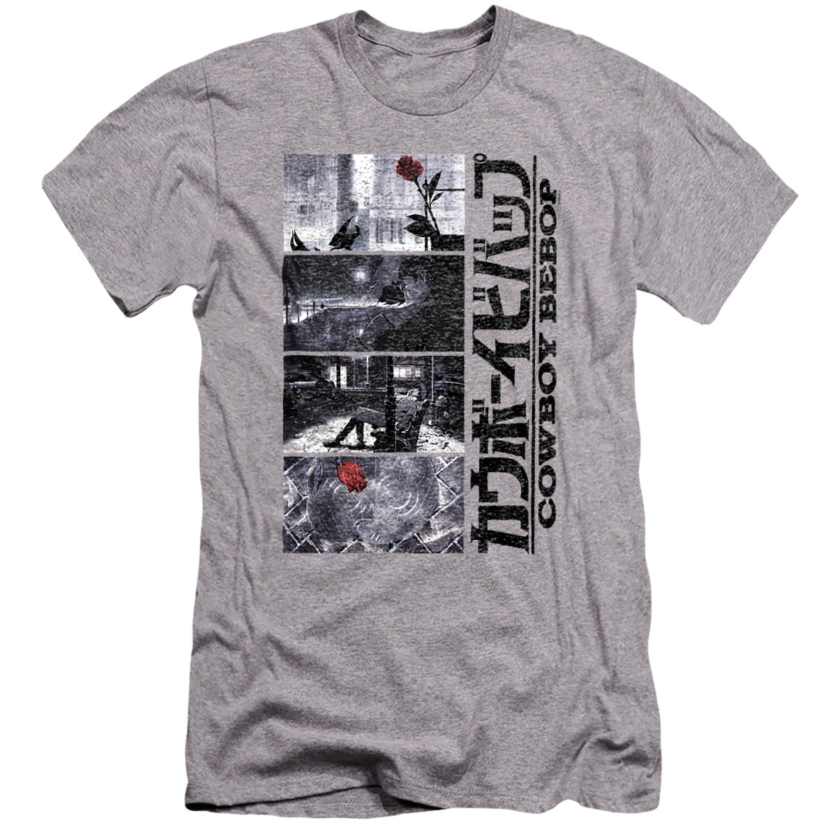 Cowboy Bebop Spike Spiegel Blues Outro Unisex Adult Canvas Brand T ...