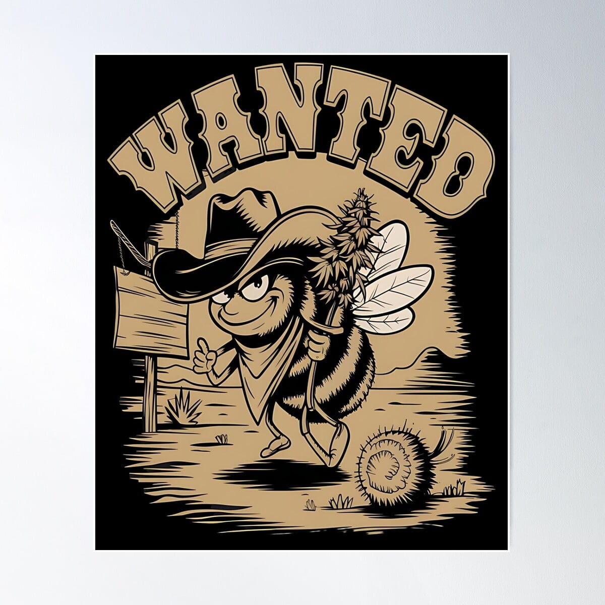 Cowboy Bee - Sweeter Than Honey - Bee Kind Happy - Honey Story - Bee ...