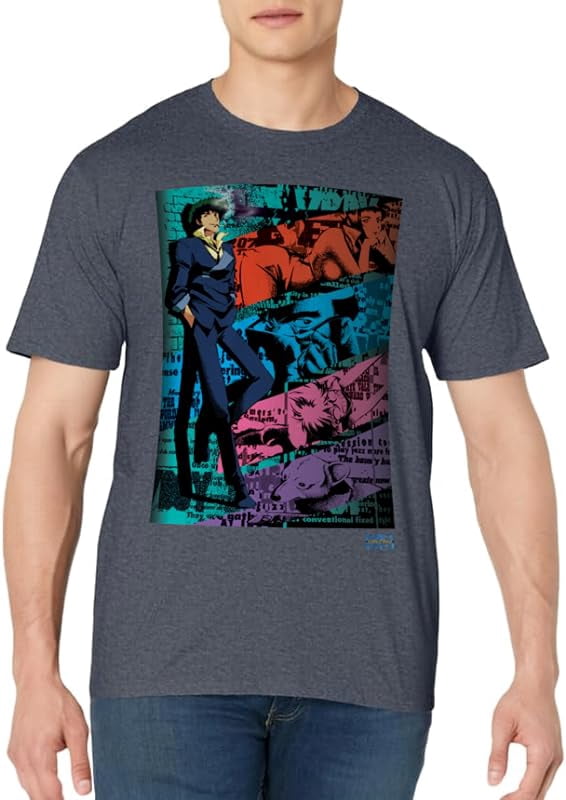 Cowboy Beebop Graffiti Art Space Bounty Hunter Epic Gamer T-Shirt ...
