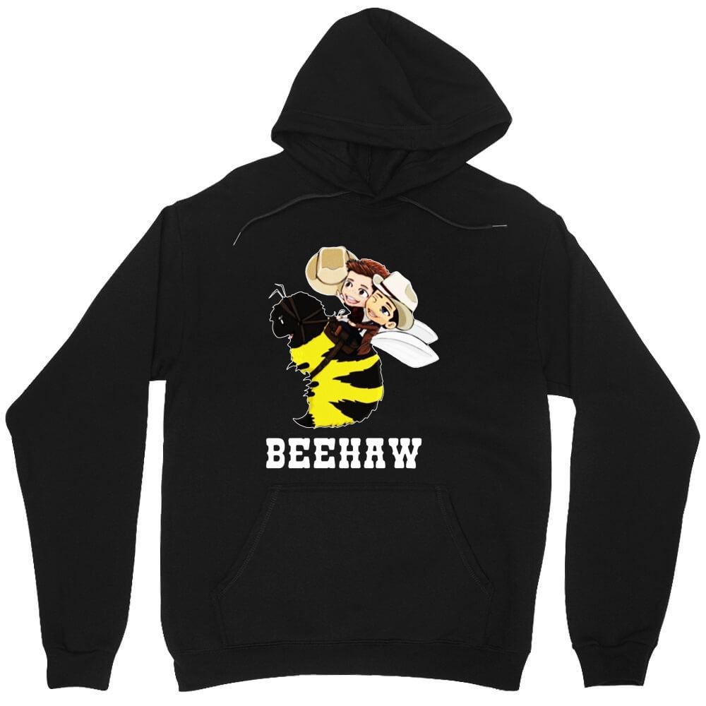 Cowboy "Beehaw!" Graphic Funny Bee Pun Humor Western Simple Minimalist ...