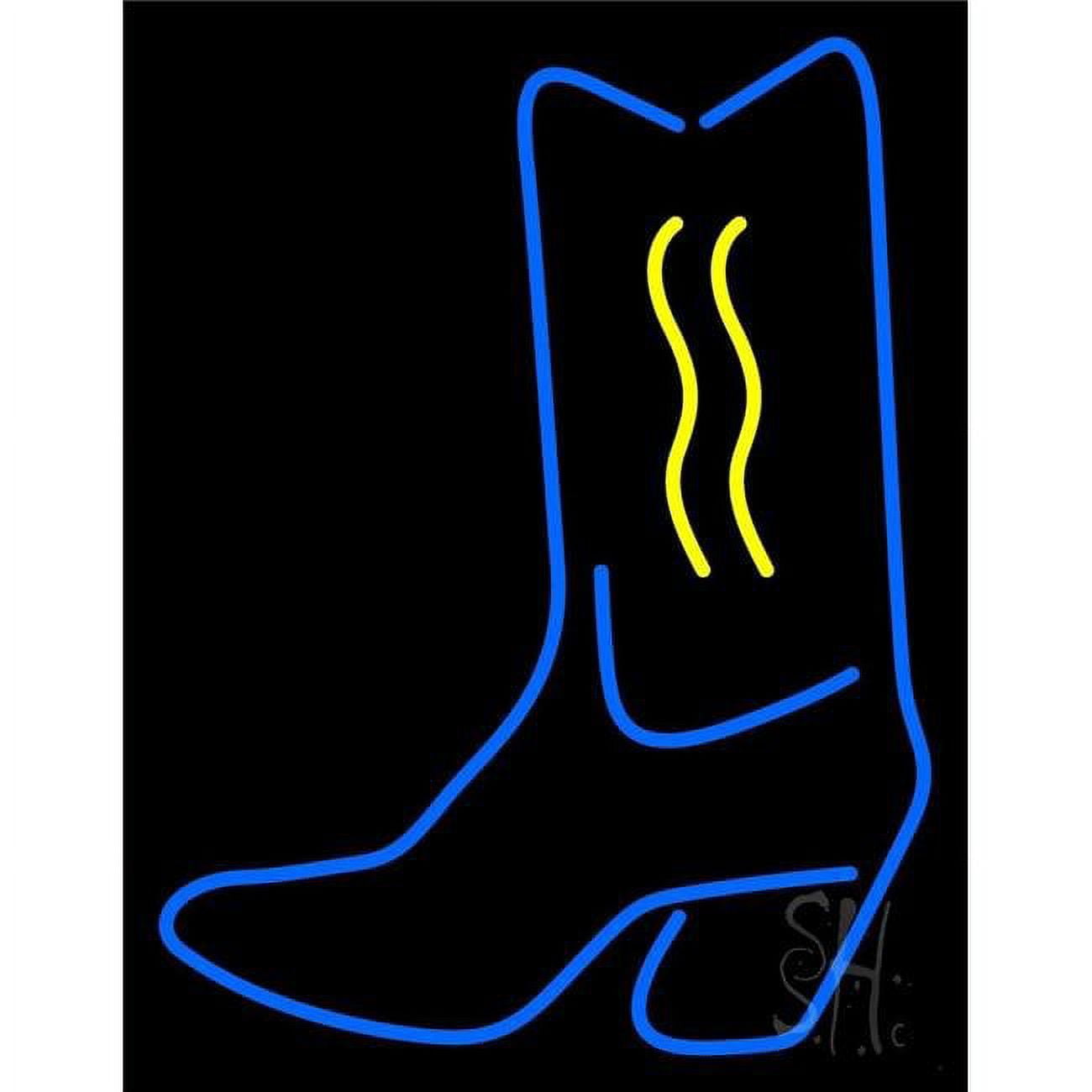 Cowboy Boot Neon Sign, 31 x 24 x 3 in. - Walmart.com