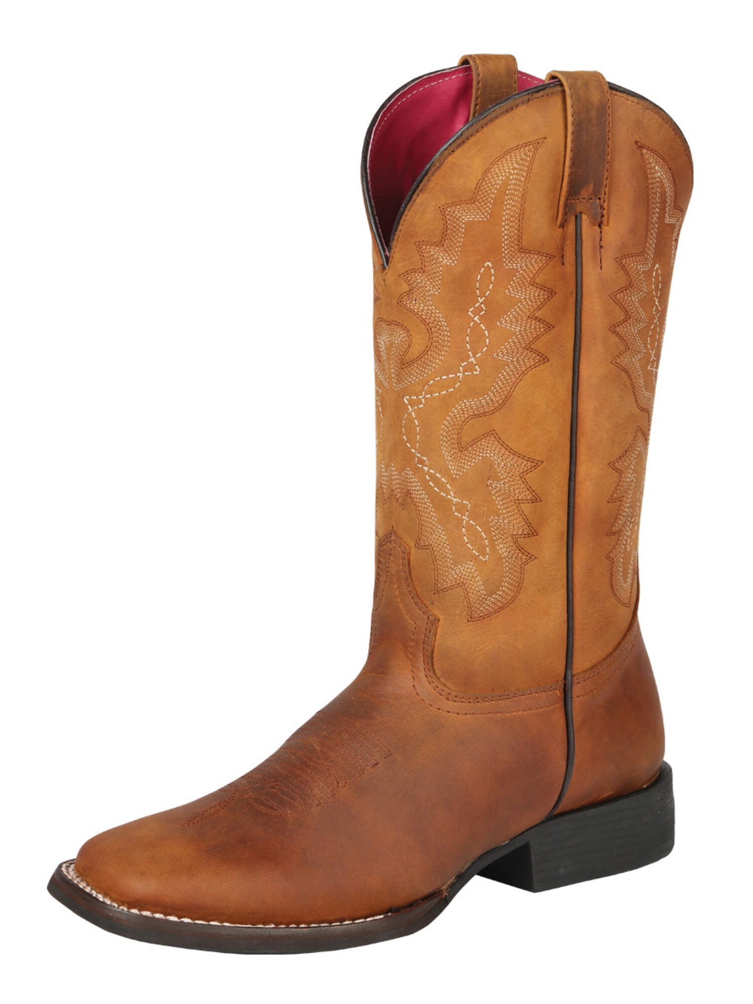 Women’s Genuine Leather Classic Western Rodeo Cowgirl Boots 'El General ...