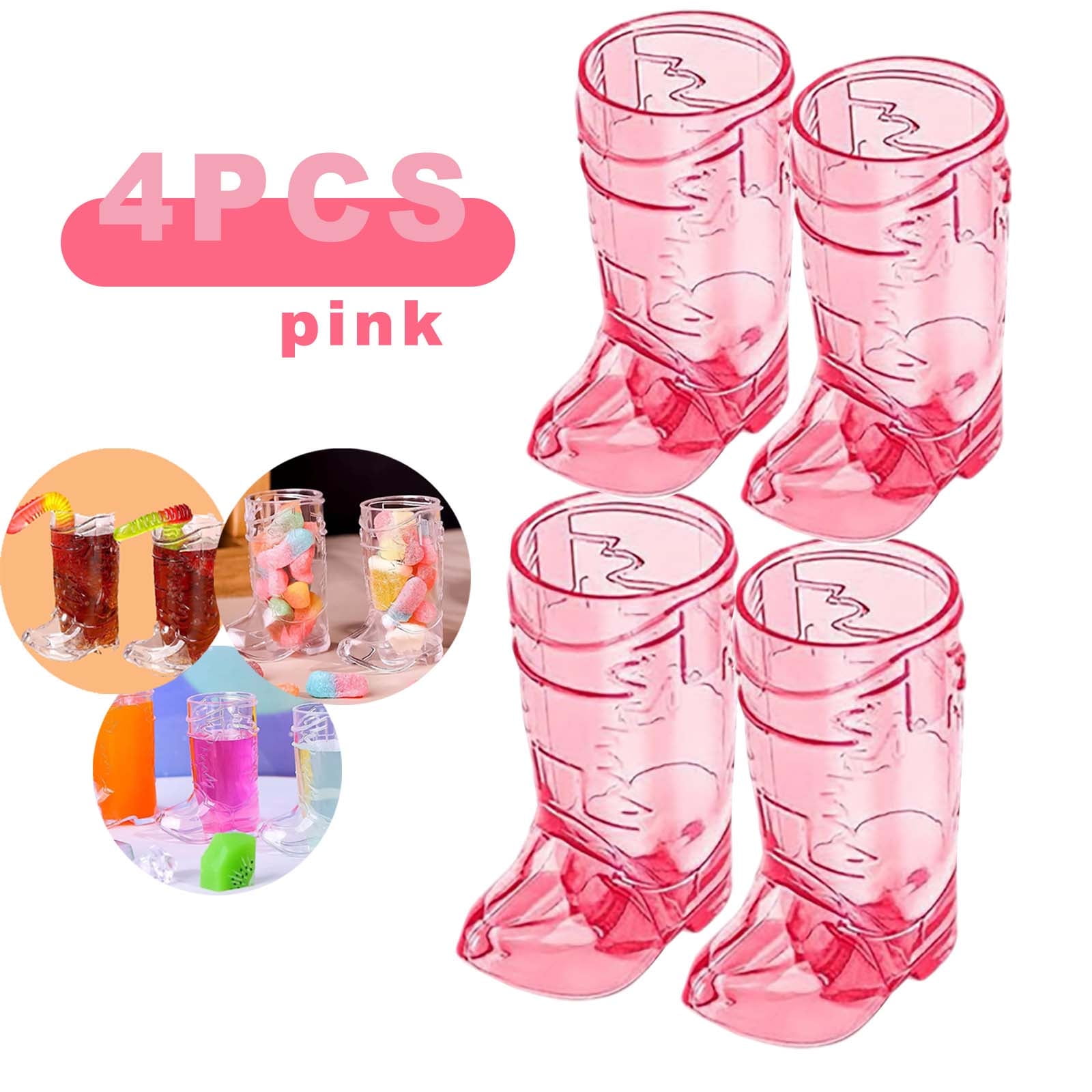 Cowboy Boot Shot Glasses -Reusable Boot Cups for Cowboy Cowgirl Western ...