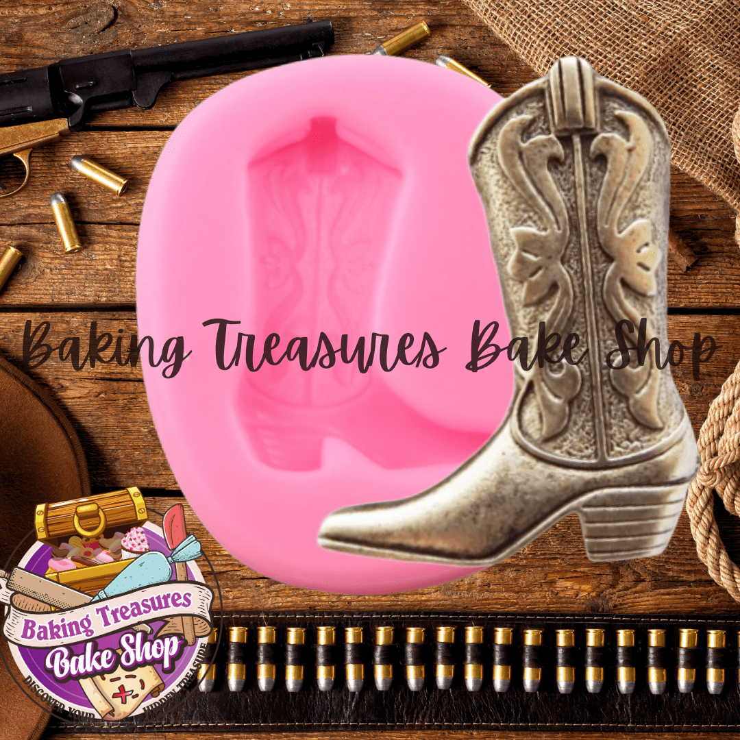 Cowboy Boot Silicone Mold - Walmart.com