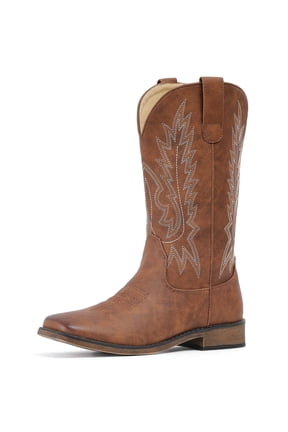 Womens Square Toe Cowboy Boots