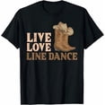 Cowboy Boots Line Dancing T-Shirt - Walmart.com