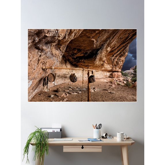 Cowboy Camp Poster Wall Art, Modern Wall Decor For Living Room Bedroom ...