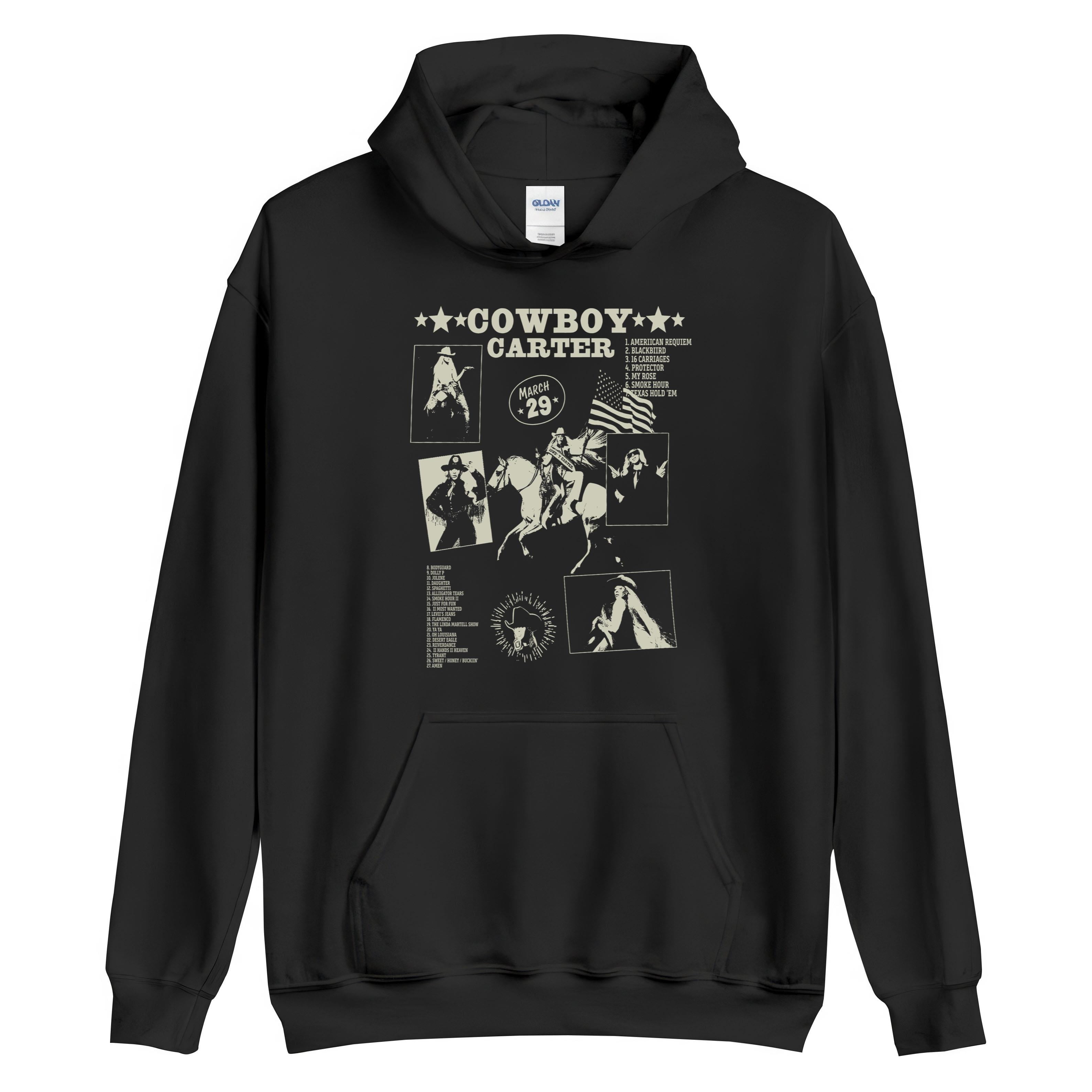 Cowboy Carter Album Shirt – Retro Country Pop Inspired Tee -TH54232 ...