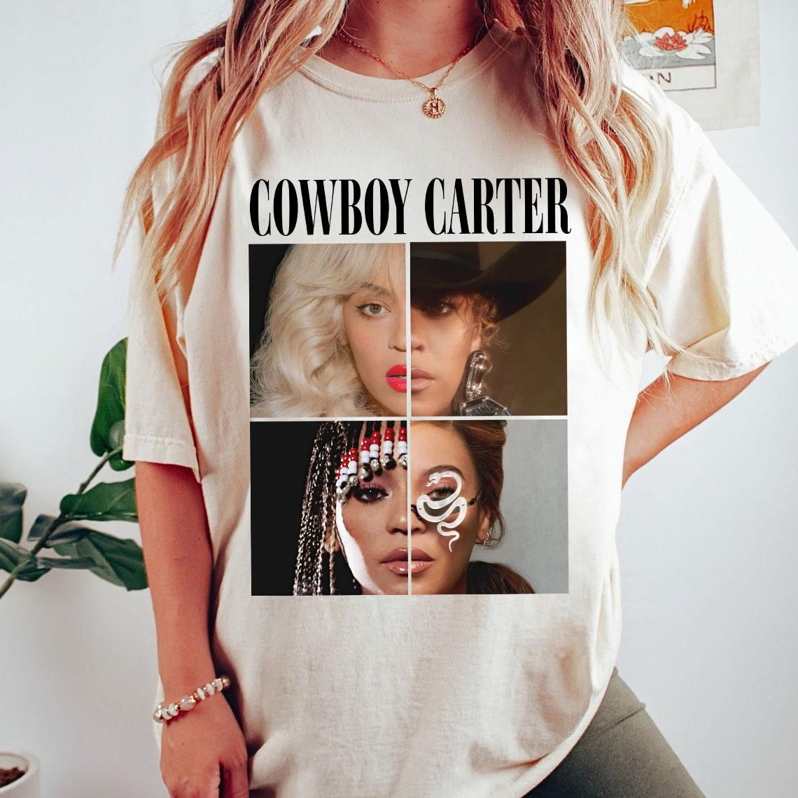 Cowboy Carter Beyonce Shirt, Beyonce World Tour T-shirt, Beyonce Fan ...