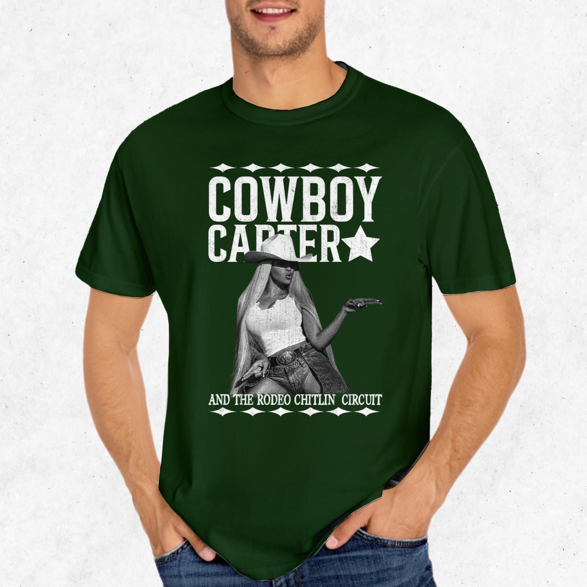 Cowboy Carter Rodeo Circuit Tour T-Shirt – Vintage Style Unisex All ...