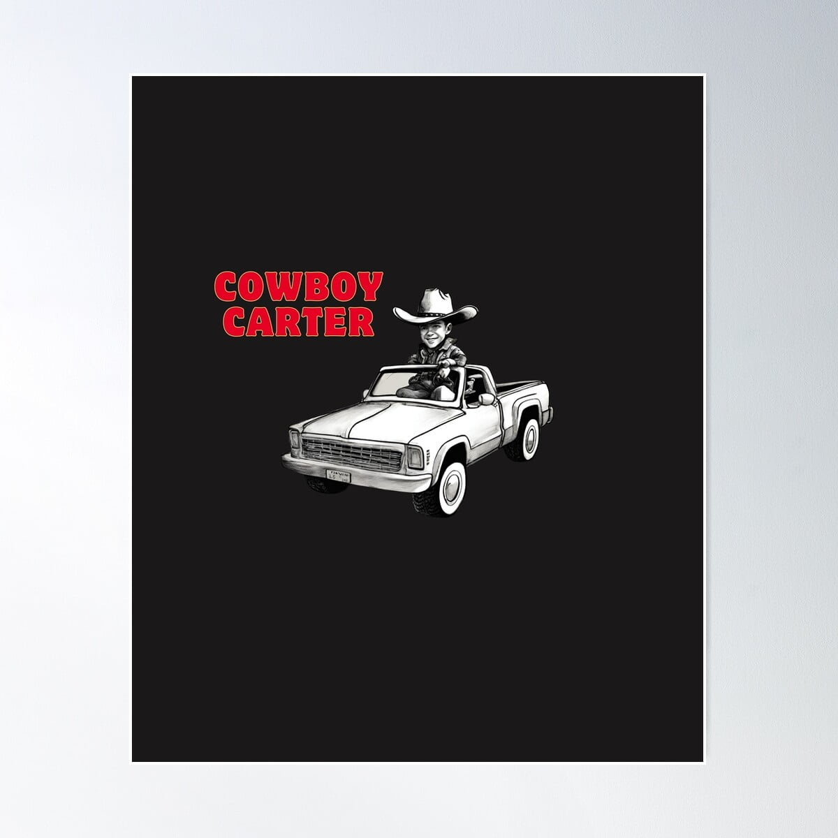 Cowboy Carter Rodeo Poster Wall Art, Modern Wall Decor For Living Room ...