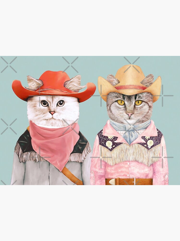 Cowboy Cats Fashion Art Decor Frame - Walmart.com