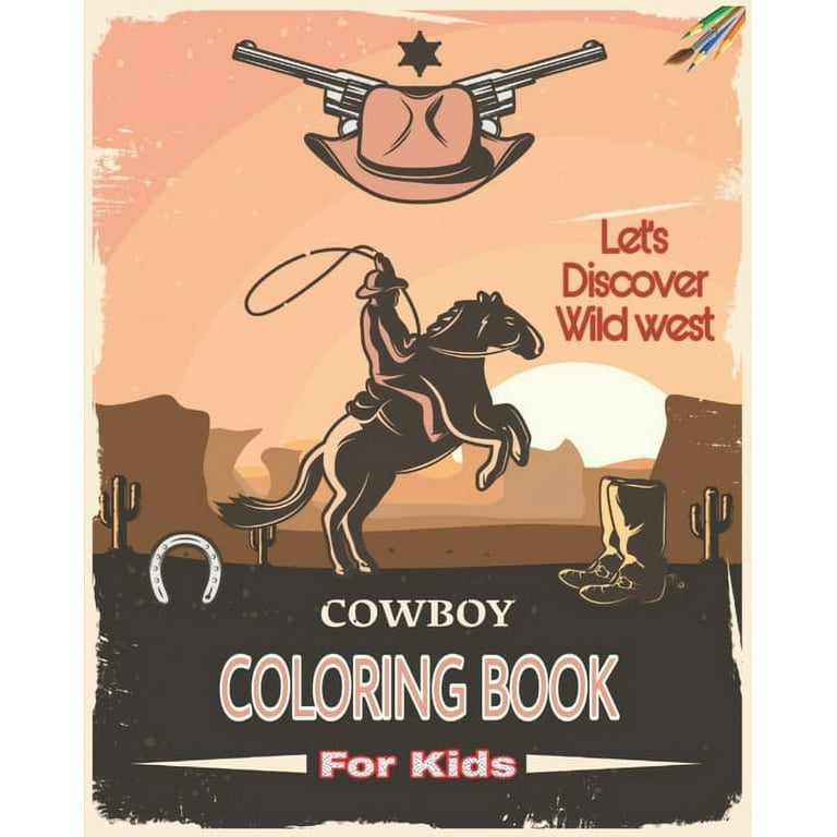 cowboys 'and indians coloring book