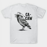 Cowboy Crow Western Funny Retro Bird With A Hat Animal Humor Art ...
