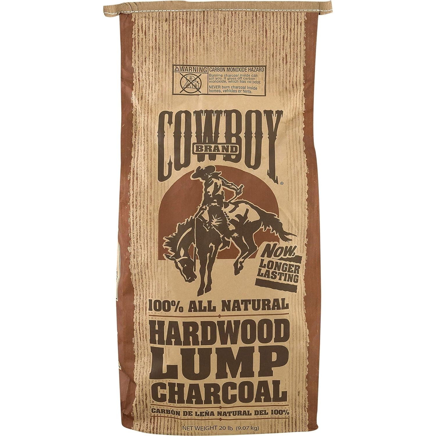 Cowboy Easy Light Natural Hardwood Lump BBQ Charcoal Briquettes for ...