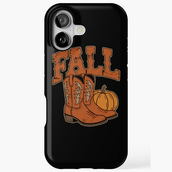 Cowboy Fall Pumpkin Protective Case for iPhone 11 12 13 14 15 16 17 Pro Max - Walmart.com
