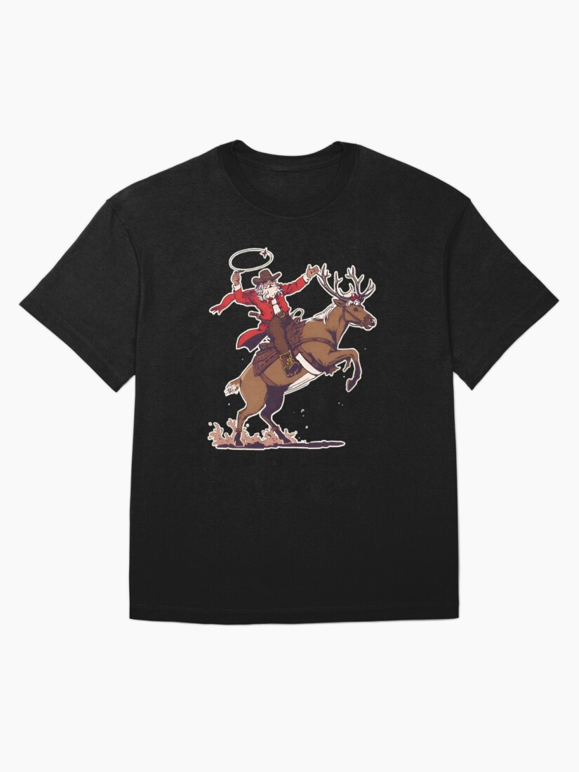 Cowboy Father Christmas Western Christmas Classic Holiday Themed Unisex ...