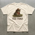 Cowboy Frog Yee Toad Western Goblincore Amphibian Rodeo Country Music T ...