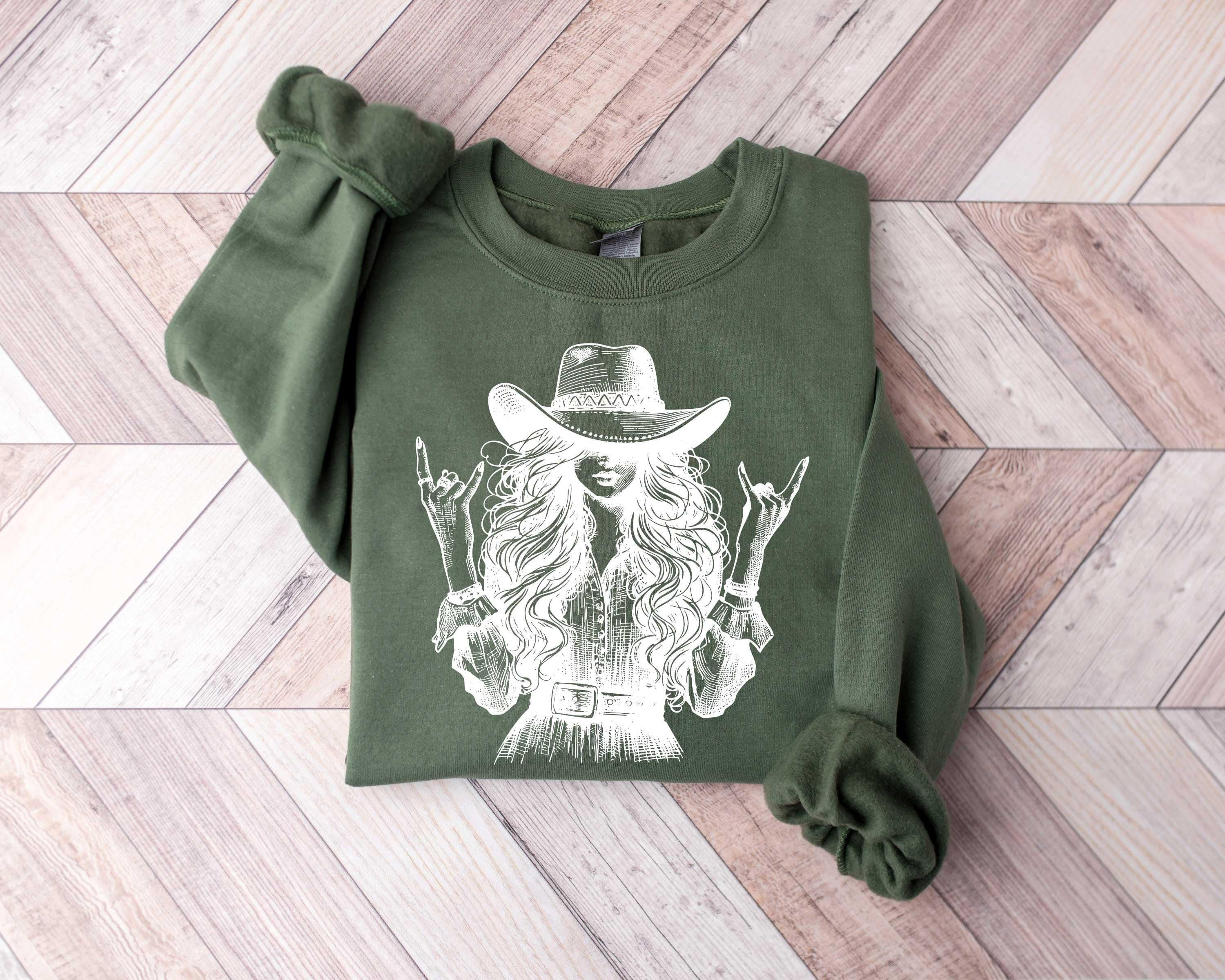 Cowboy Girl Western Rocker T-Shirt, Rocker Western Tee, Country Girl ...