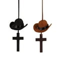 Cowboy Hat Car Charm for Rear View Mirror,Western Cowboy Accessories ...