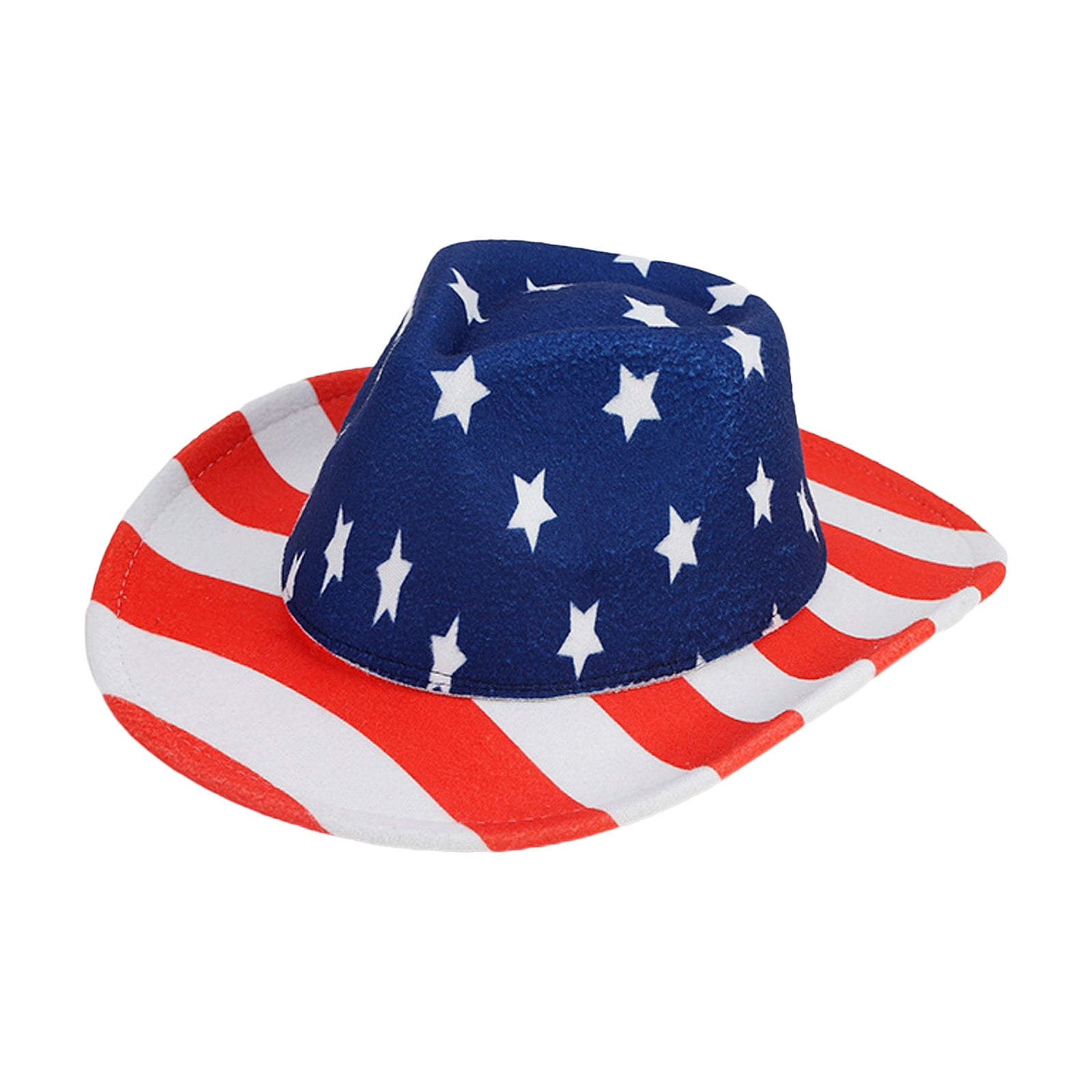 Cowboy Hat Flag Pattern Cowboy Hat Western Shade Panama Hat ...