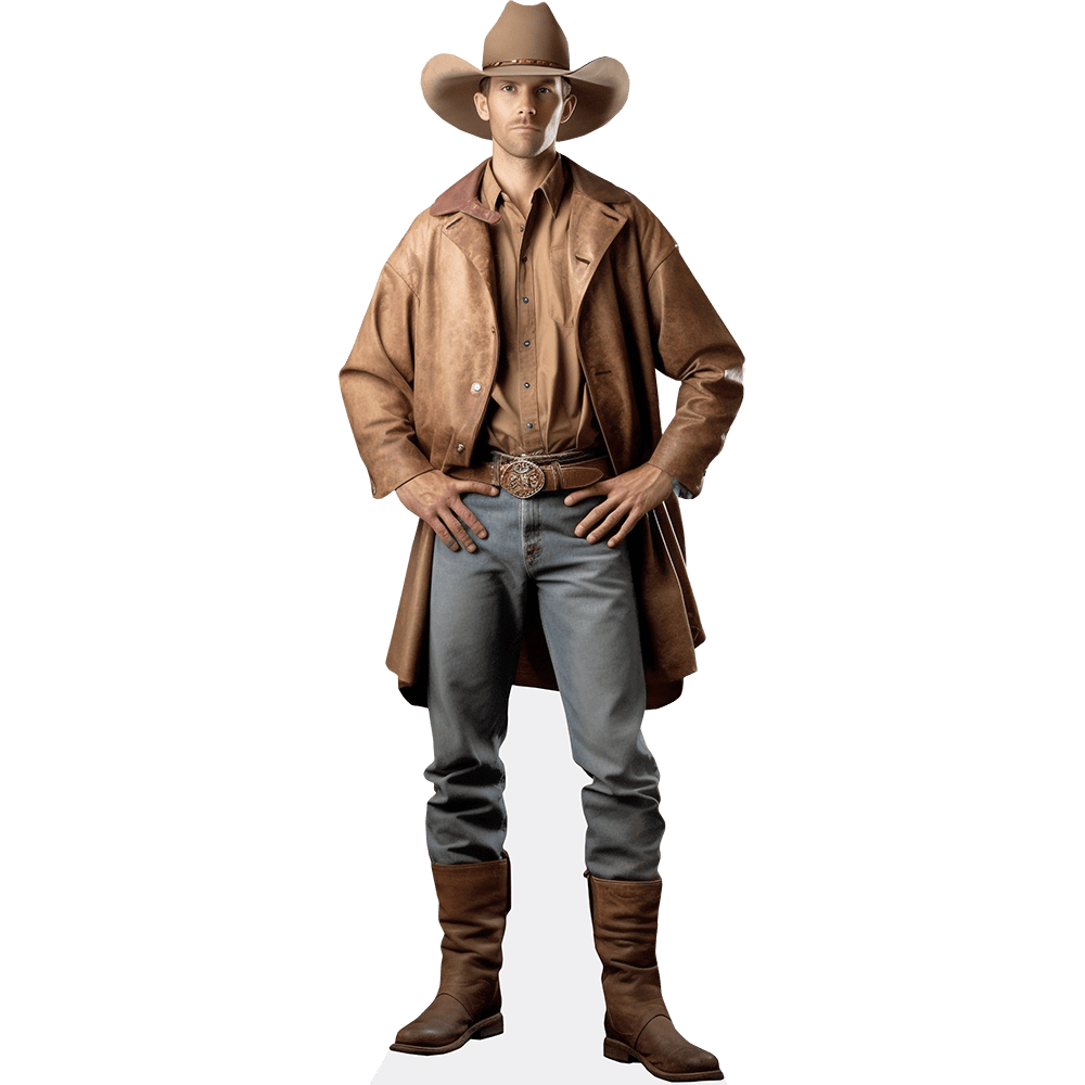 Cowboy (Hat) Mini Cardboard Cutout Standee - Walmart.com