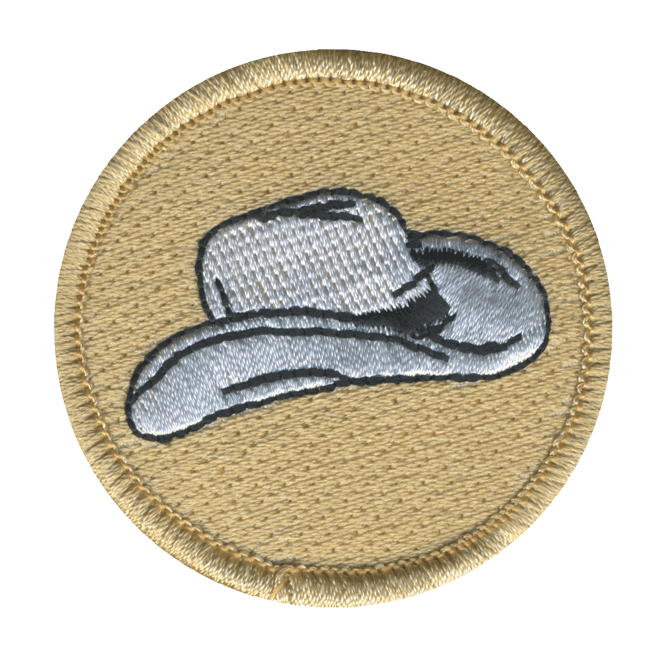Cowboy Hat Patrol Patch (Sew-on) - ClassB - Walmart.com