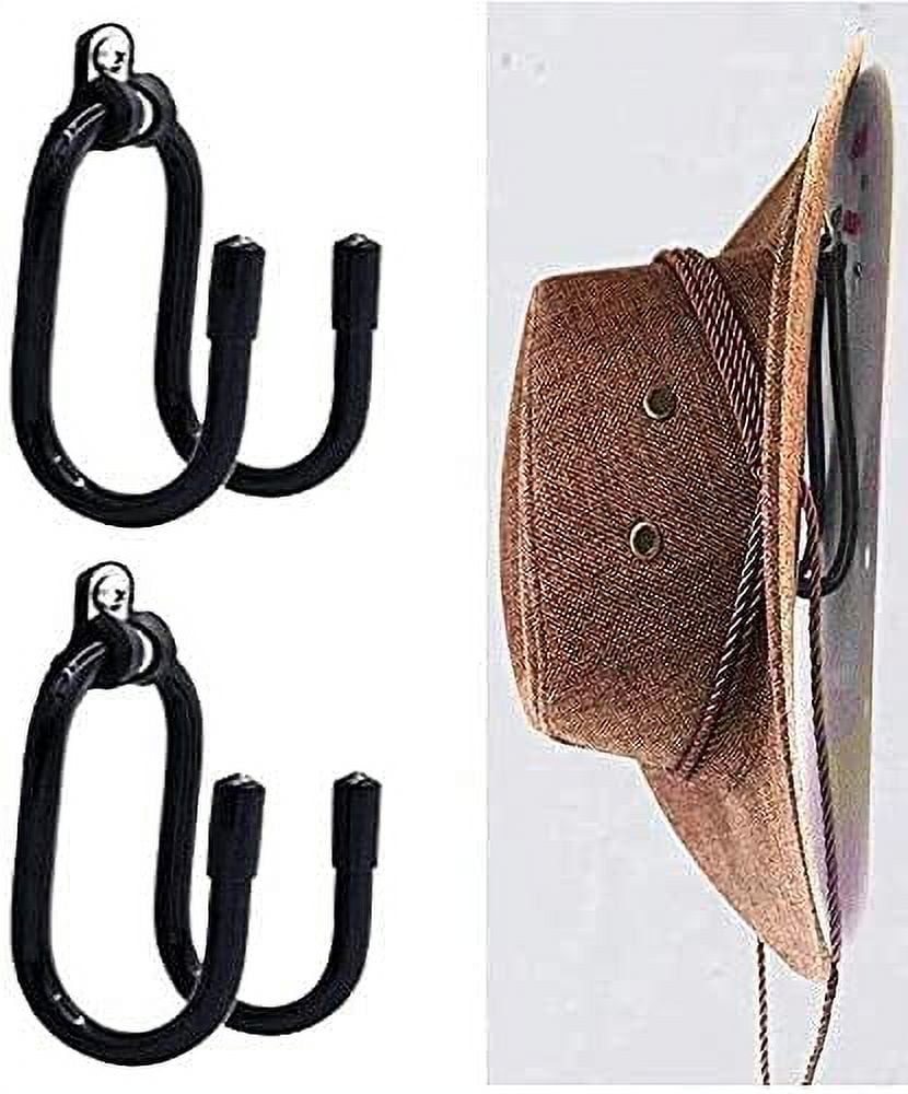Pmsanzay Cowboy Hat Rack, Hat Holder, Hat Organizer, Hat Wall Mount ...