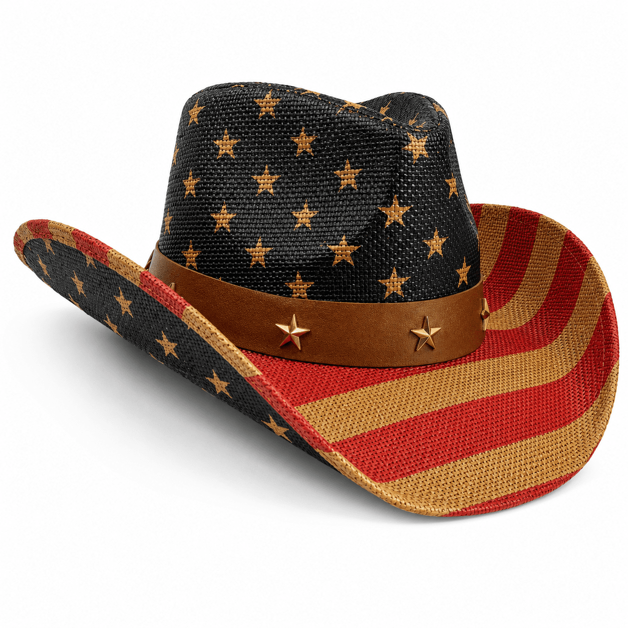 Fourth of July Hat Patriotic Hat Straw Cowboy Hat for Women Men Western ...