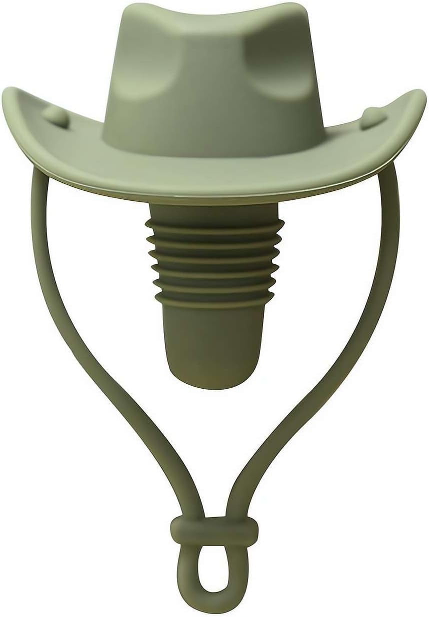 Cowboy Hat Wine Bottle Stopper,Reusable Beverage Beer Champagne Wine ...