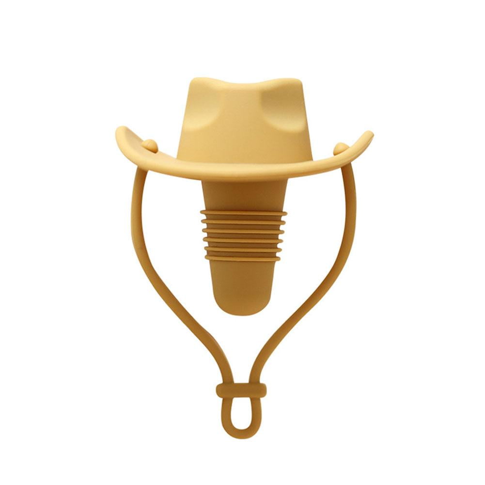 Cowboy Hat Wine Bottle Stopper,Reusable Beverage Beer Champagne Wine ...