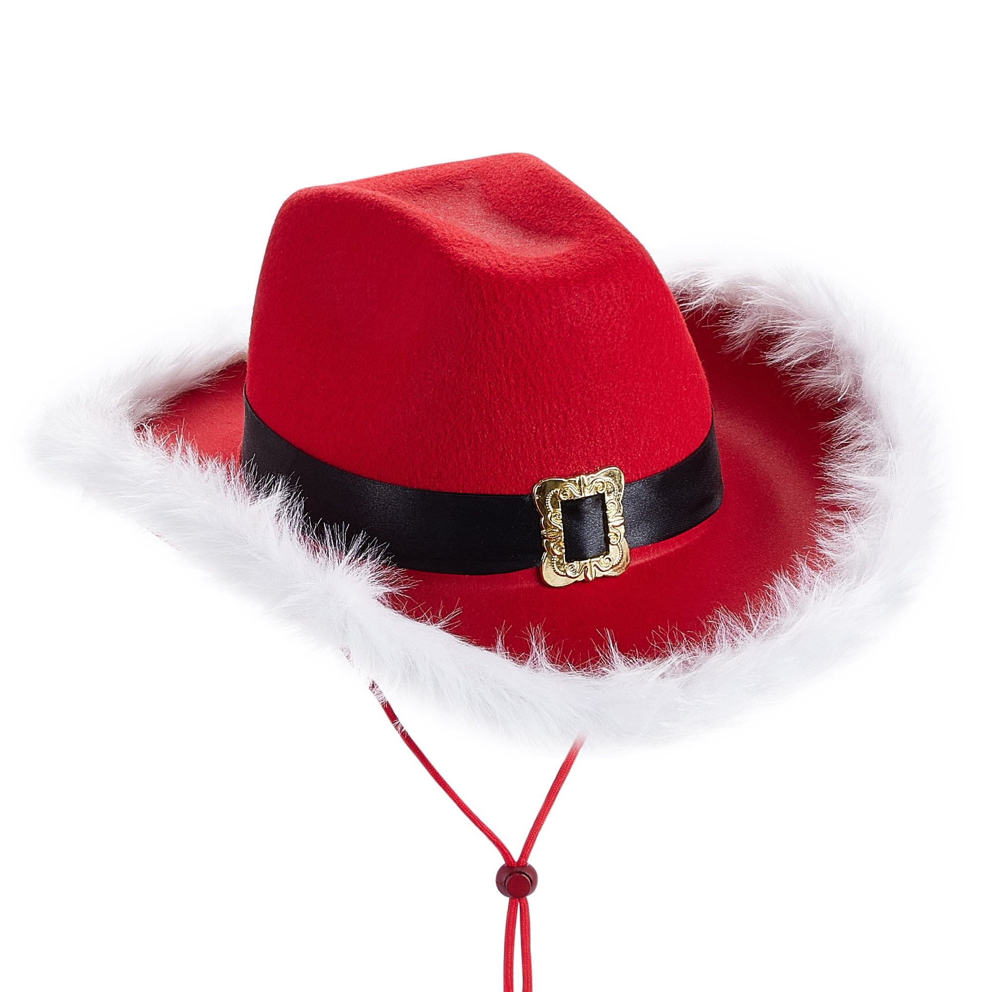Cowboy Hat for Women Fluffy Feather Wide Brim Hats Sparkly Felt Western ...
