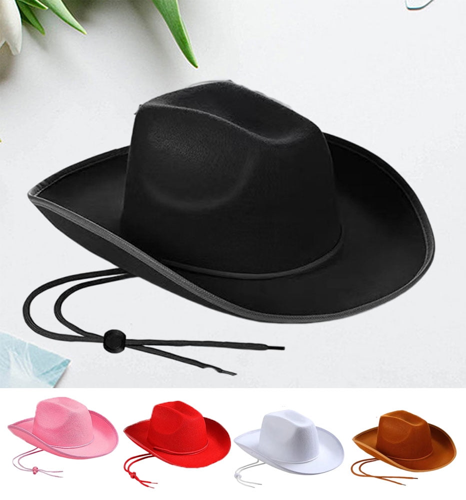 Cowboy Hats Western Cowboy Hat Plain Cowboy Hat with Adjustable ...