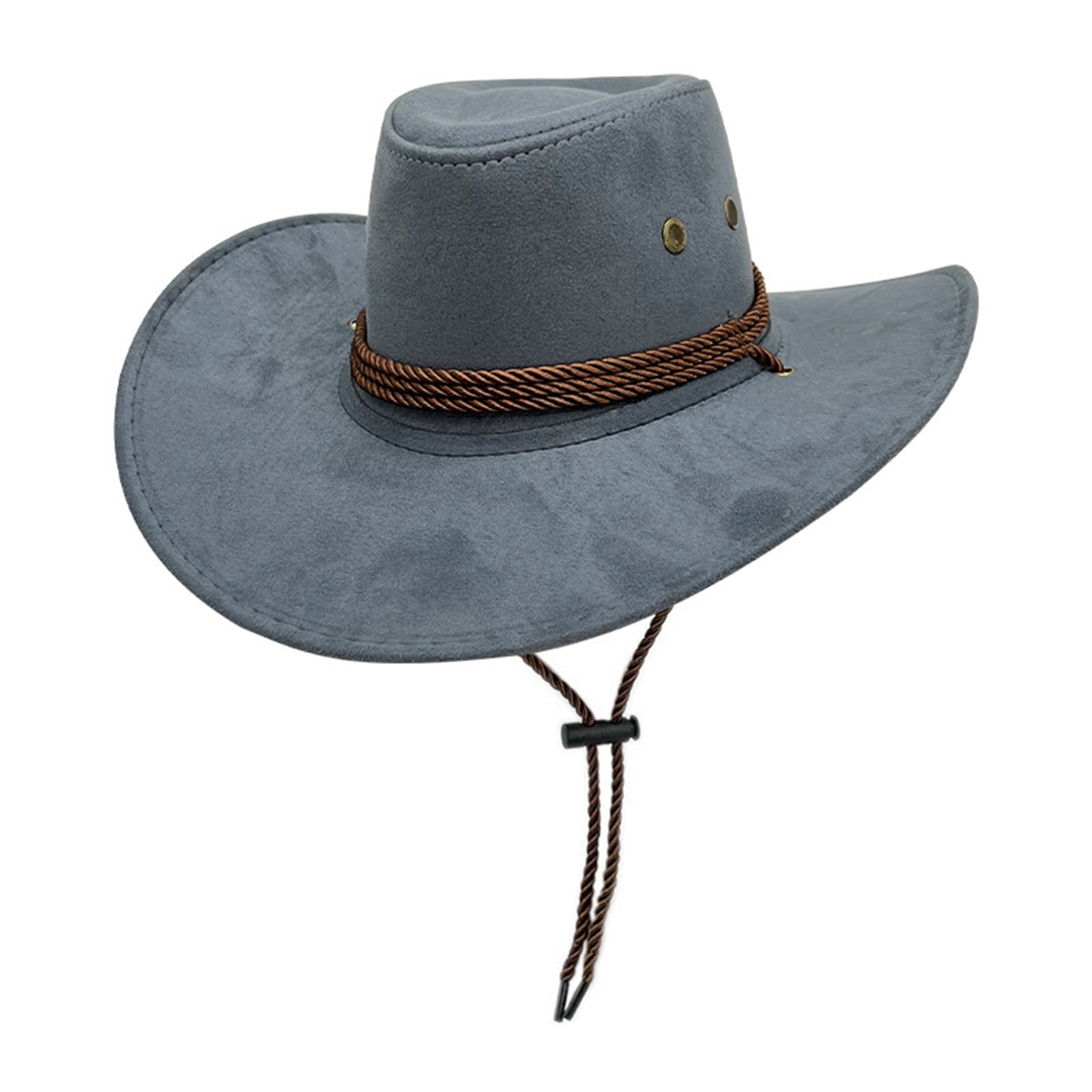 Cowboy Hats for Women Classic Outdoor Fedora Hats Blue Cowboy Hat Denim ...