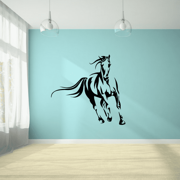 Cowboy Horseback Riding with Lasso Bull Silhouette Tough Cowboy ...