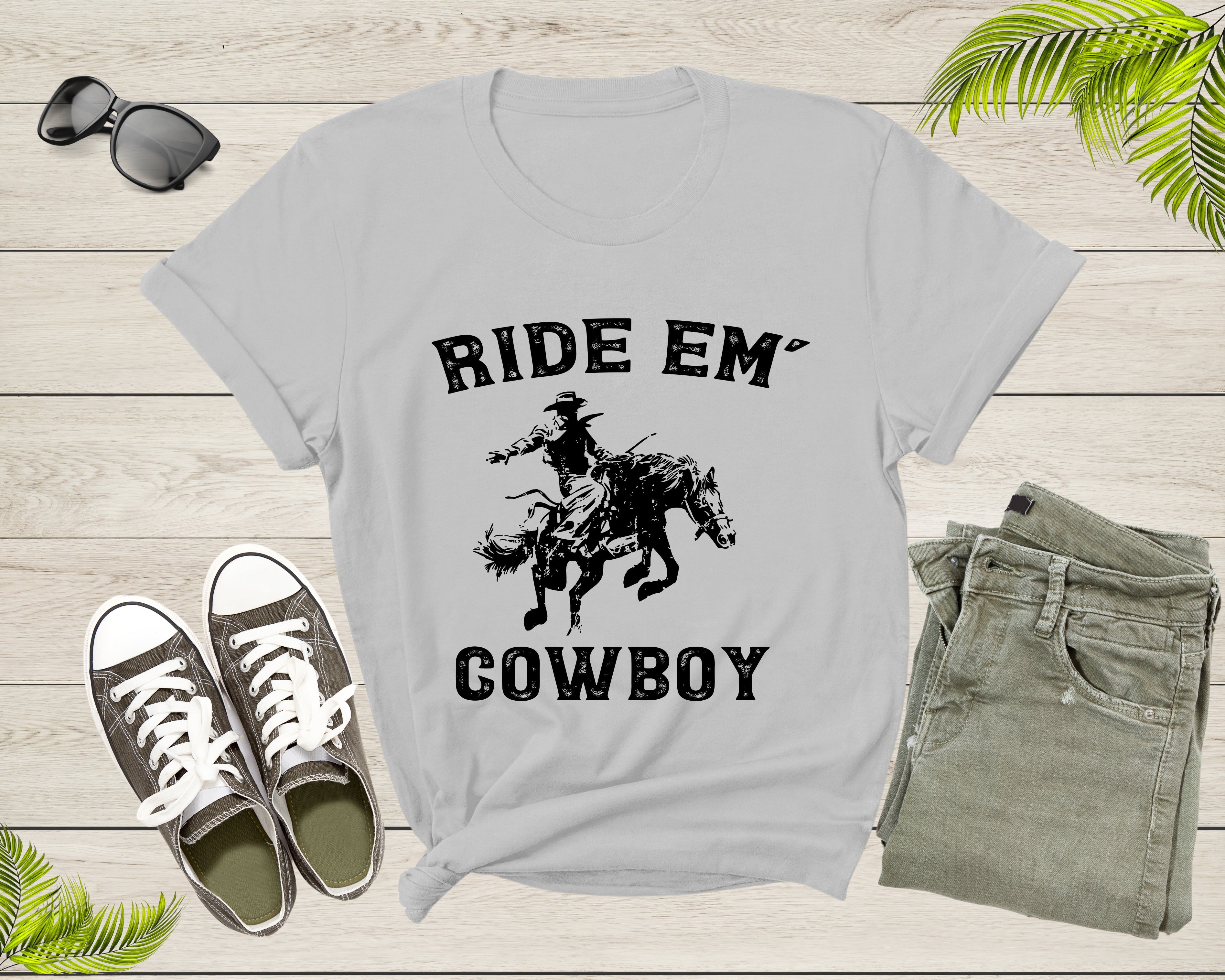 Cowboy Horse Rider Shirt Animal Gifts For Men Women Girls Kids Boy ...