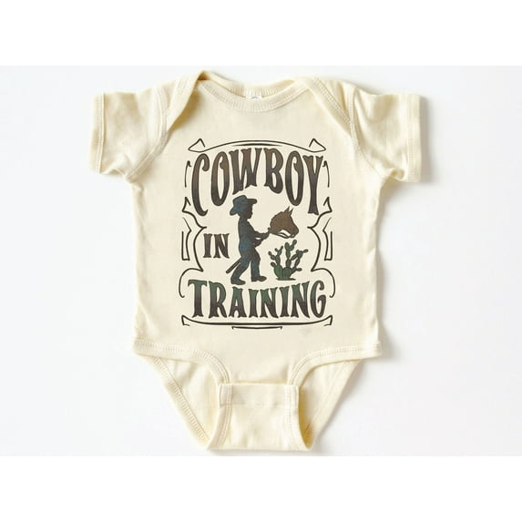 Cowboy In Training Baby Bodysuit ,Funny New Born New Parent Baby Onesie®, New Mom Gift, Baby ...