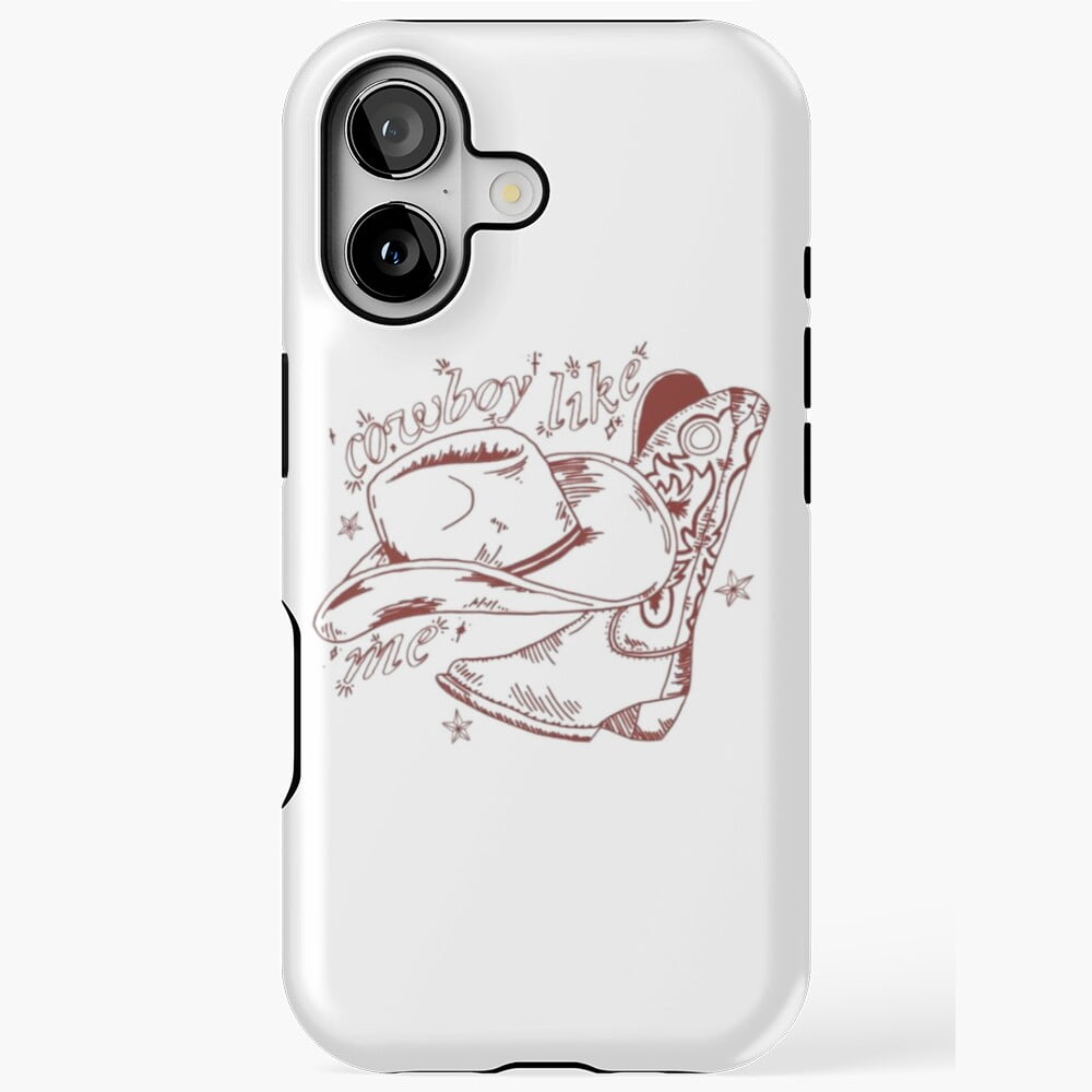 Cowboy Like Me Retro Western Quote Meme Cartoon with iPhone 11 to 17 ...