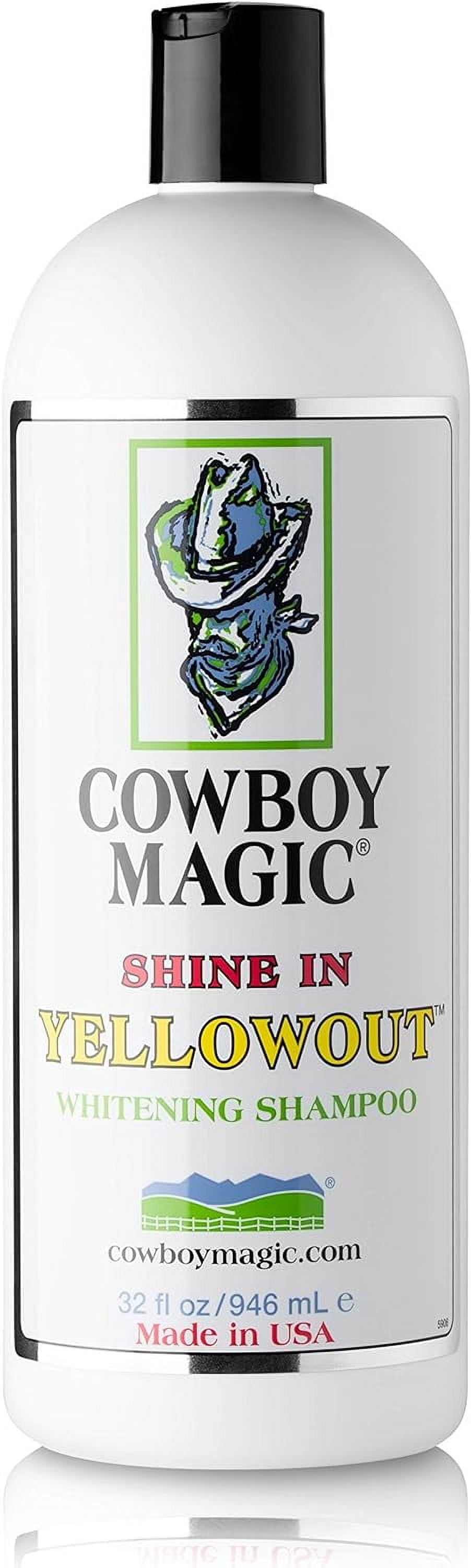Cowboy Magic Shine in YELLOWOUT BRIGHTENS Hair Shampoo 32 Ounce ...