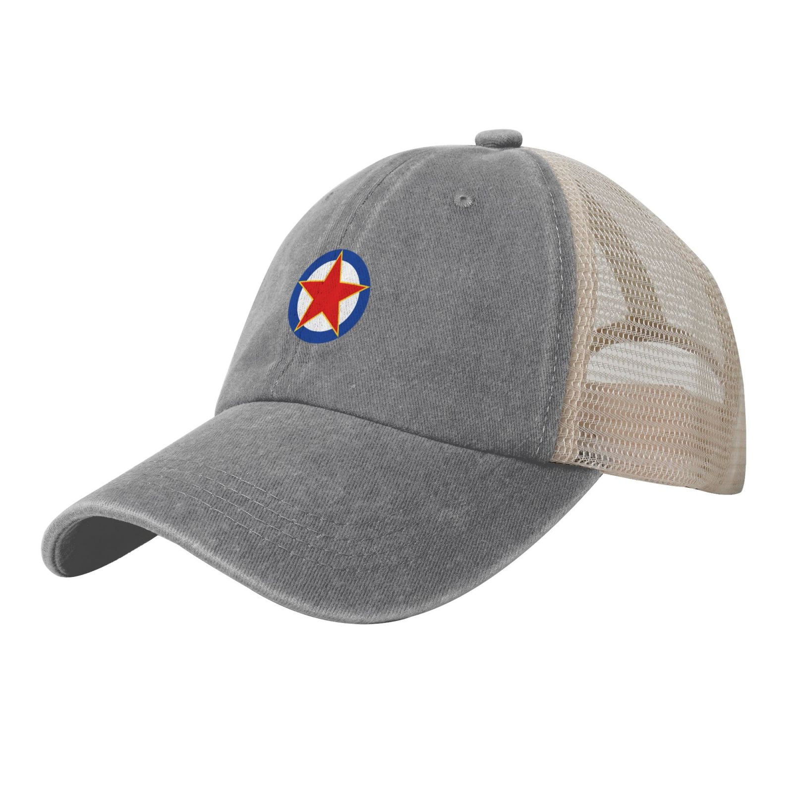 Cowboy Mesh Baseball Caproundel Of Sfr Yugoslavia Air Force - Walmart.com