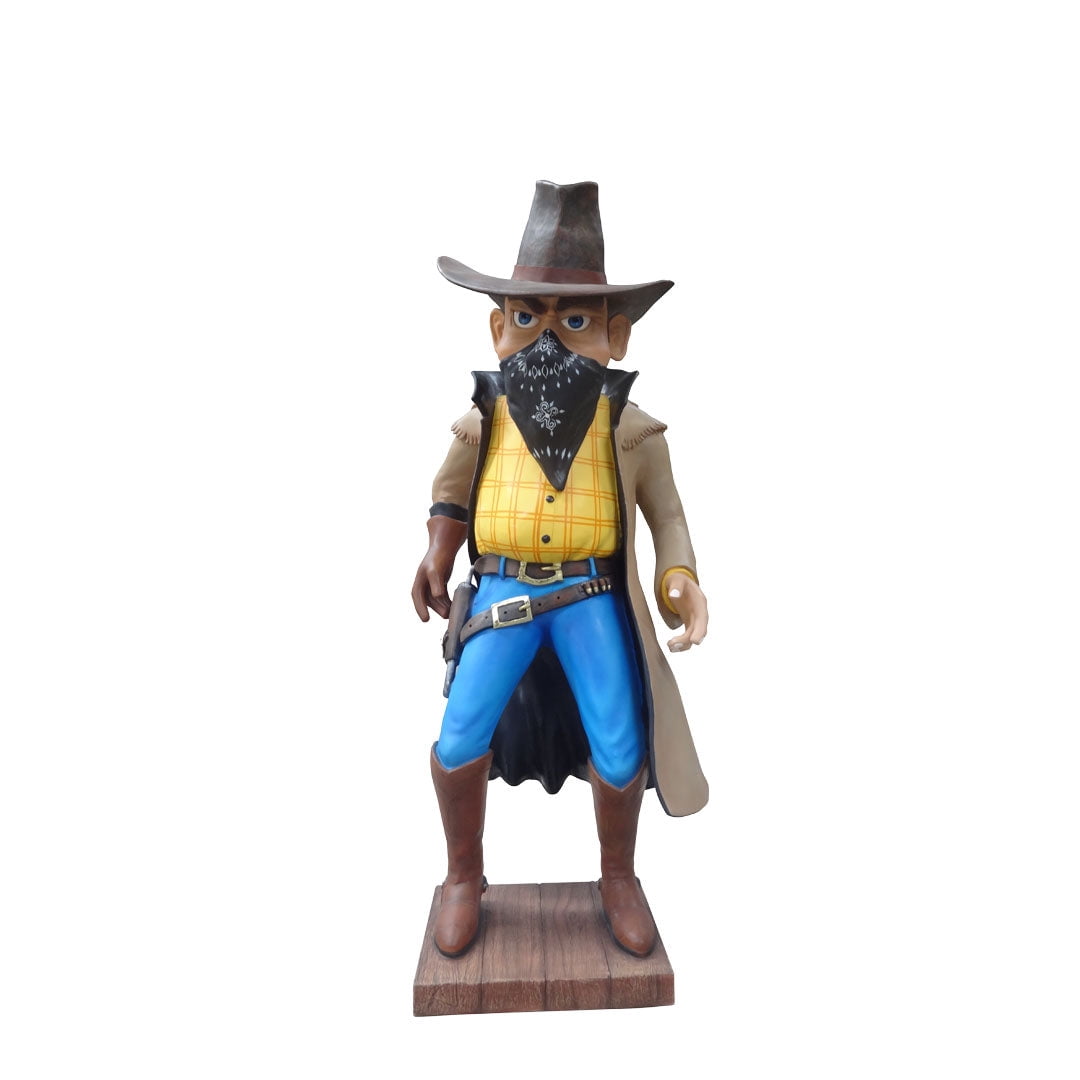 Cowboy Robber Life Size Statue - Walmart.com