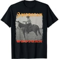 Cowboy Rodeo Horse Western Country Vintage Bronco Riding Usa T-Shirt ...