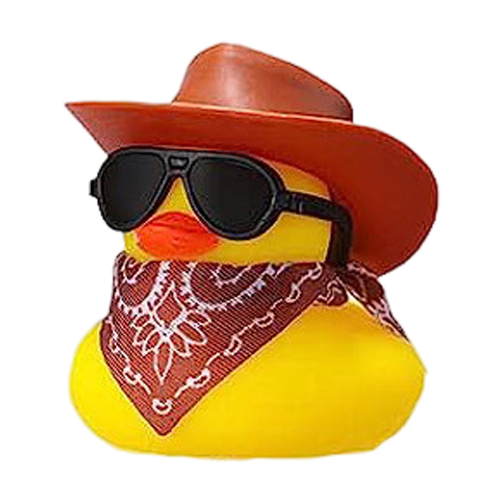 Cowboy Rubber Duck | Funny Car Duck Bath Toy Floater | Cool Dashboard ...